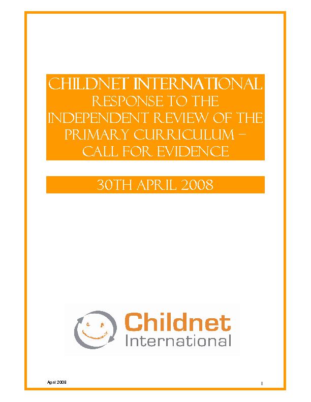 Policy & consultation responses | Childnet