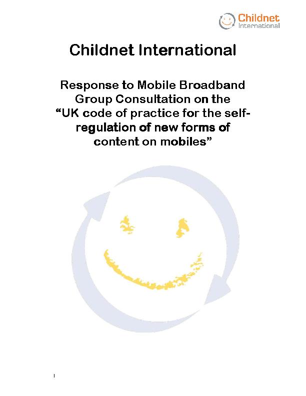 Policy & consultation responses | Childnet