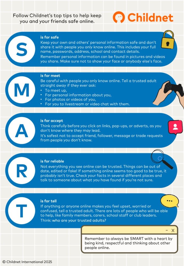 Be SMART online | Childnet
