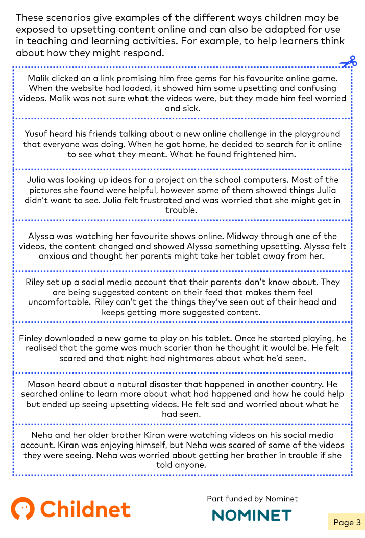 How to support young people who encounter upsetting content online ...